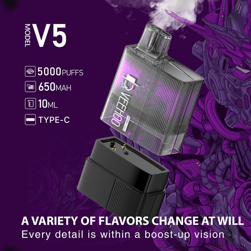V5 5000puff large puffs replaceable atomizer cartridge - China VAPE ...
