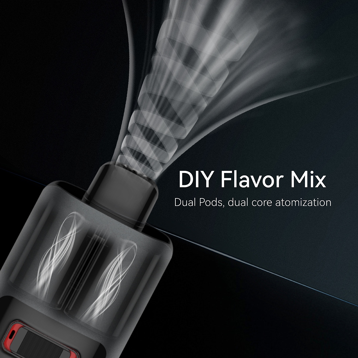 V8 Two cartridges with three flavors, Flavor DIY, 2x2mL Changing Vape ...